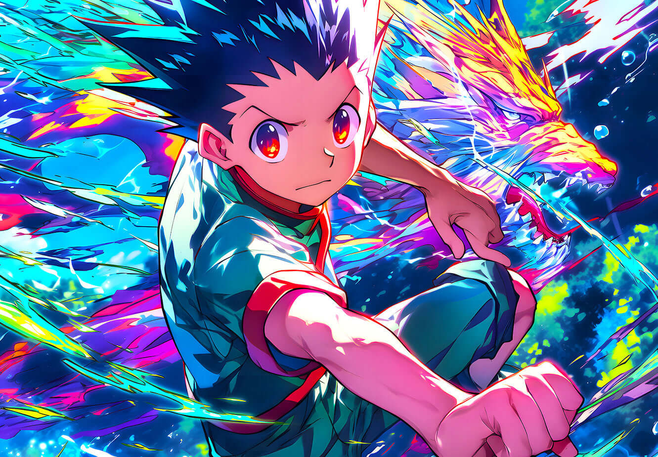 Unleash the Adventure: Stunning Hunter x Hunter Digital Artwork | Infi ...