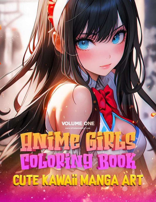 Enchanted Anime Waifu Girls Coloring Book Collection – Infinite Visibility