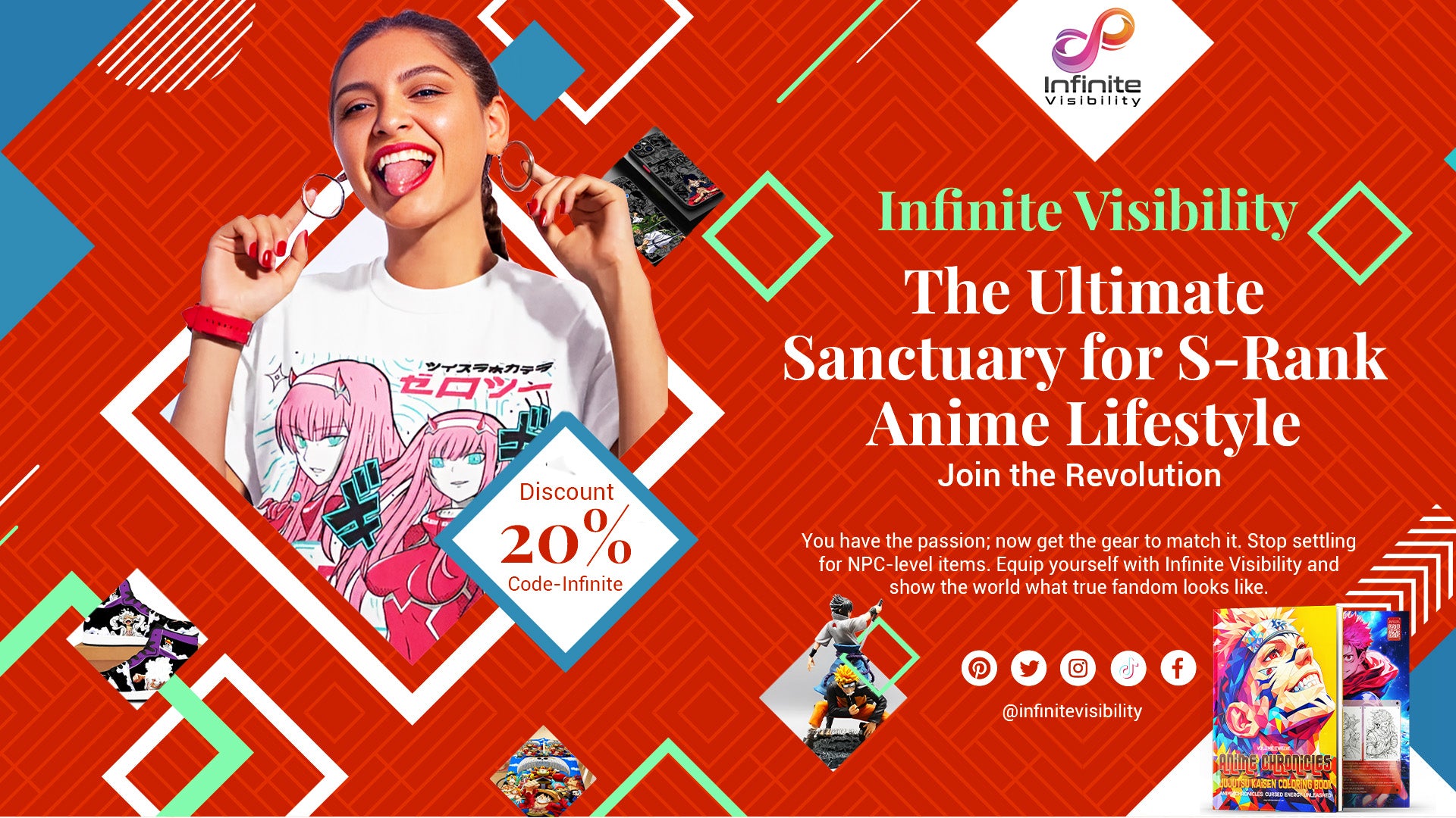 Infinite Visibility: Premium Anime Merchandise, Streetwear & Figures